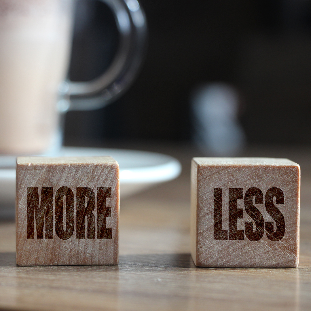 Less is More (More or Less) - Apple Box Studios